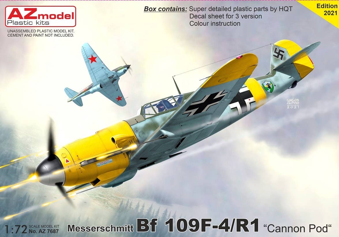 Bf 109F-4/R1 Cannon Pod | HLJ.com