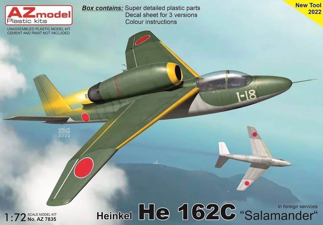 Heinkel He 162C Salamander In Foreign Service | HLJ.com
