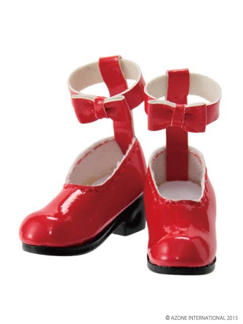 Ribbon Ankle Strap Shoes Red (XS, S, M, LL ,L) | HLJ.com