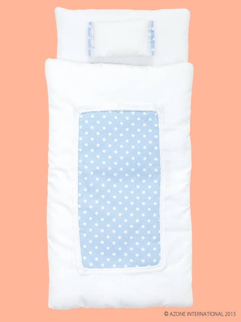 Pastel Dot Futon Set White x Blue | HLJ.com