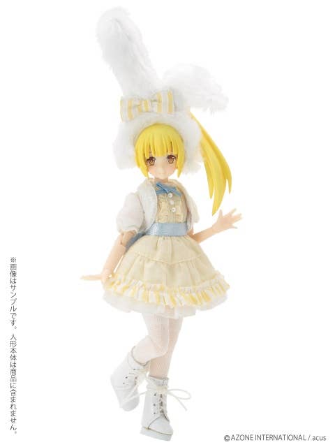 Picco Neemo White Rabbit Fancy One-Piece Dress Set Cream Yellow | HLJ.com