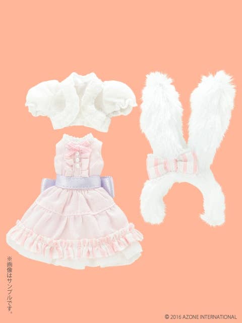 Picco Neemo White Rabbit Fancy One-Piece Dress Set Pink | HLJ.com