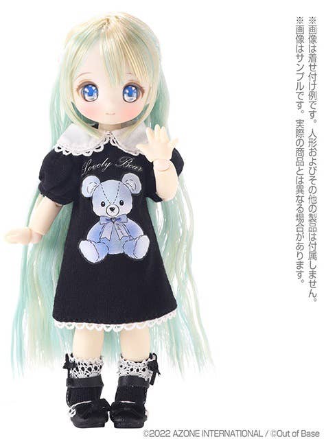 Pico P Bear-chan T-shirt Dress Black | HLJ.com