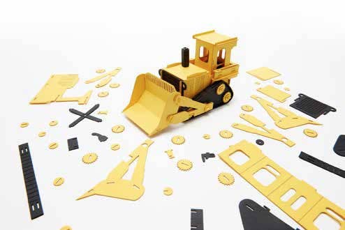 Car Craft Paper Model Bulldozer | HLJ.com