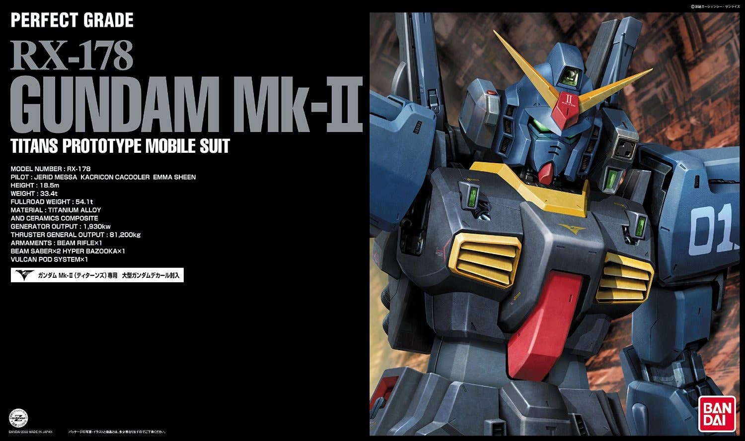 Perfect Grade Gundam Mk-II Titans | HLJ.com