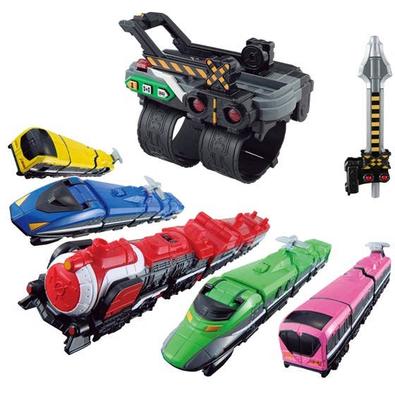 Ressha Gattai DX ToQ-Oh & Transformation Bracelet ToQ Changer Set | HLJ.com