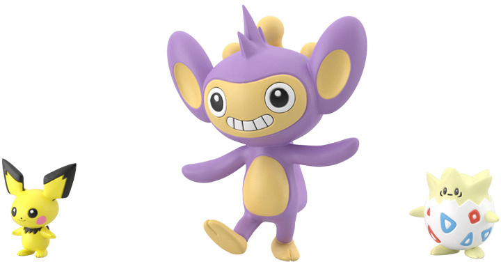 Pokemon Scale World Johto Region 10 Pichu & Togepi & Aipom | HLJ.com Pokemon Scale World Johto Region 10 Pichu & Togepi & Aipom | HLJ.com