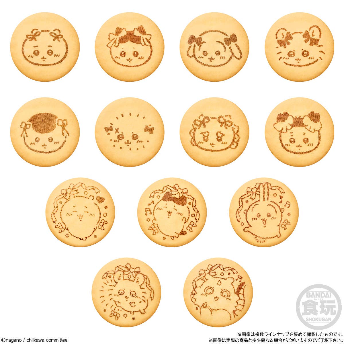 Chiikawa Embroidery Can Badge Biscuit 2 1Box 12pcs | HLJ.com