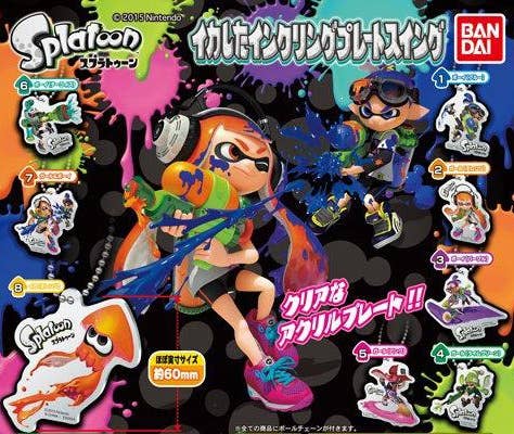 Splatoon Squid Ink Ring Plate Swing 1Box 8pcs | HLJ.com