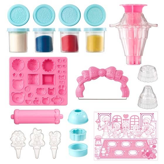 Kirakira Precure A La Mode: Clay Animal Sweets Decorations | HLJ.com