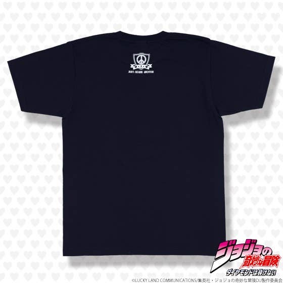 JoJo's Bizarre Adventure Diamond Is Unbreakable T-shirt Josuke Navy ...