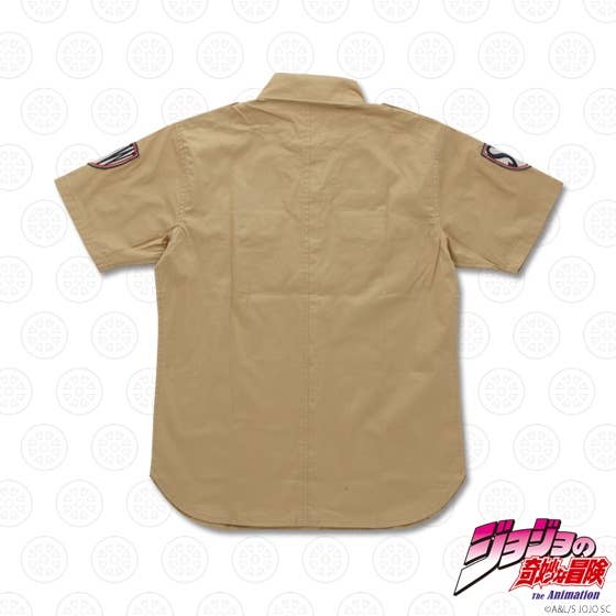 JoJo's Bizarre Adventure: Speedwagon Foundation Work Shirt Khaki M ...