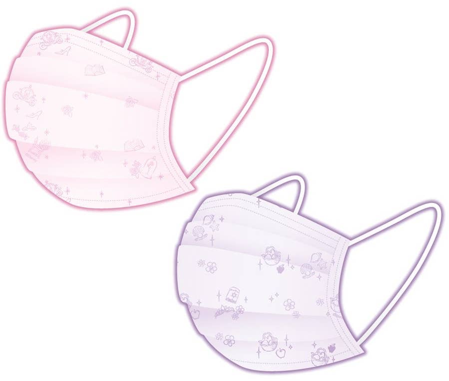 Disney Princess: Keeping Makeup Nonwoven Fabric Surgical Mask 1Box ...
