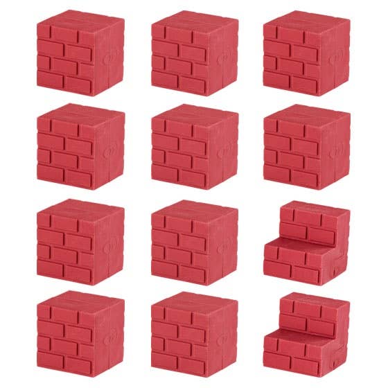 Minecraft Eraser Block Set Brick | HLJ.com