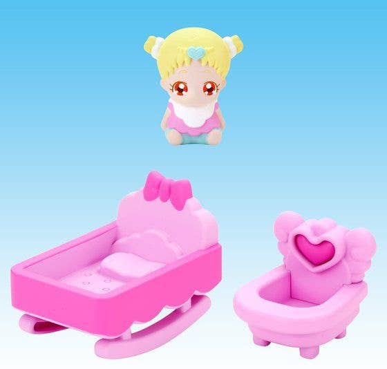 HUGtto! Precure: Pre-Coordinates Doll Hugtan & Baby Furniture Set | HLJ.com