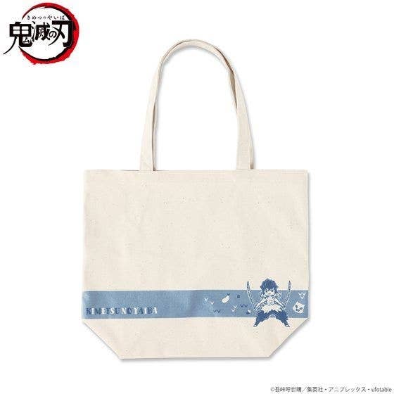 Yurutto Demon Slayer: Kimetsu no Yaiba: Motif Pattern Tote Bag Inosuke ...