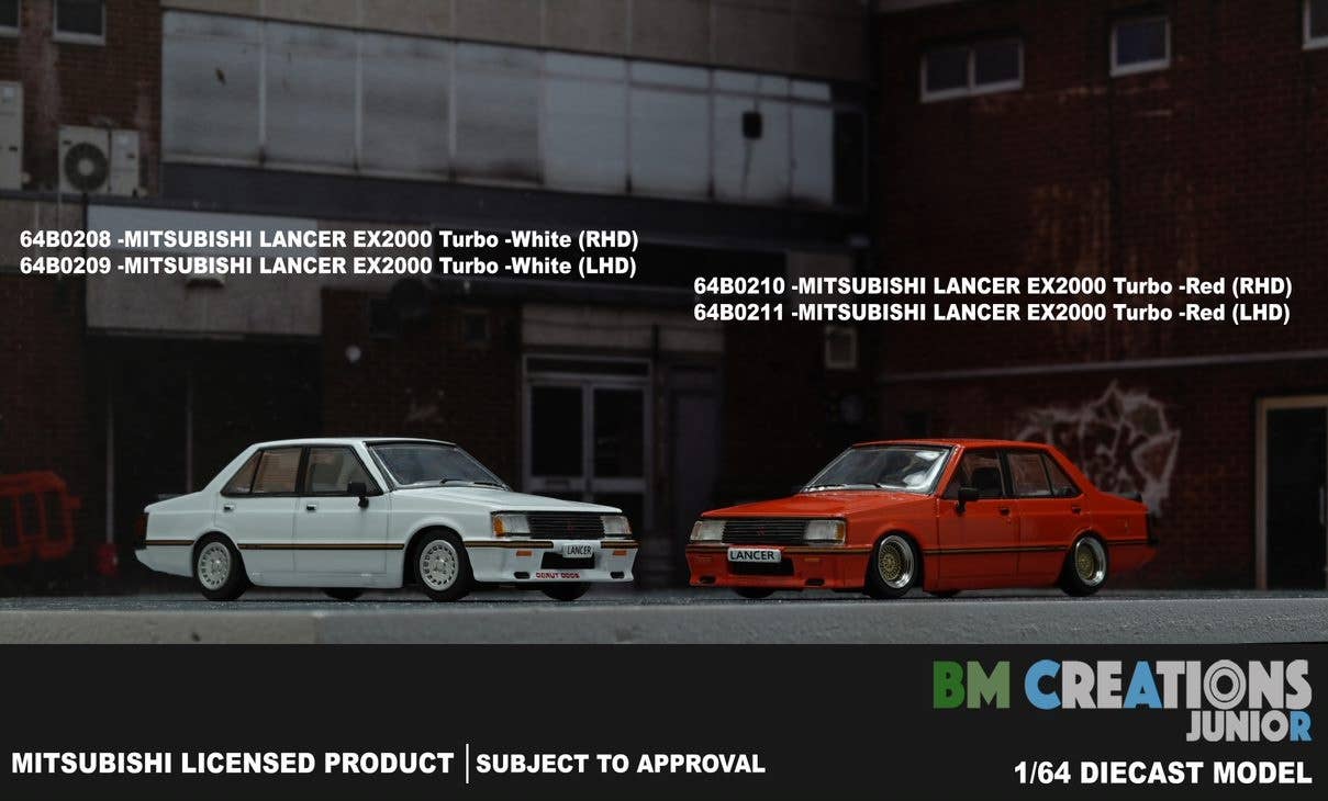 Mitsubishi Lancer EX2000 Turbo White (RHD) | HLJ.com