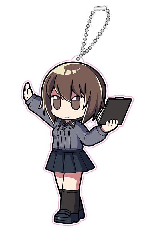 Girls und Panzer das Finale: High-touch Acrylic Keychain Maho Nishizumi ...