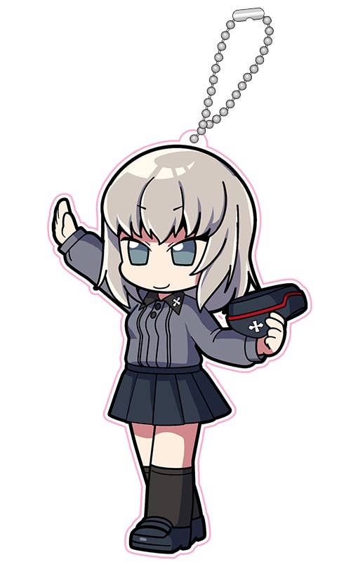 Girls und Panzer das Finale: High-touch Acrylic Keychain Erika Itsumi ...
