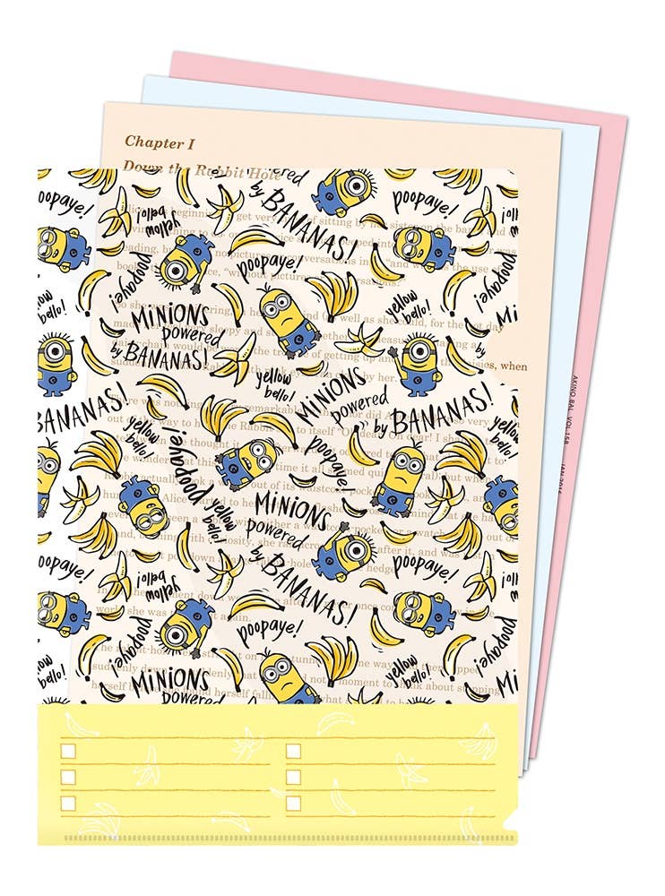 Writable Clear Folder Minions Yellow | HLJ.com