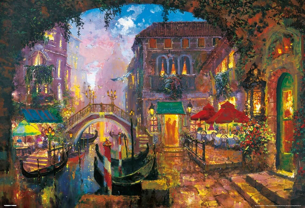 Jigsaw Puzzle James Coleman Cafe Venezia 1000pcs (72cm x 49cm) | HLJ.com