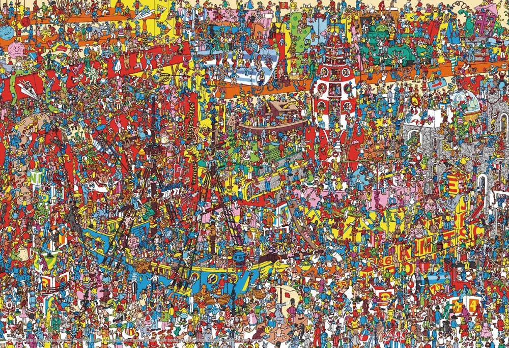 Jigsaw Puzzle Where's Wally?: Full Toys 40pcs | HLJ.com
