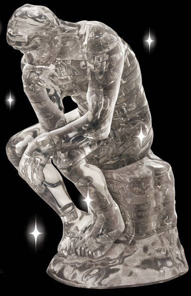 Crystal Puzzle The Thinker 43pcs | HLJ.com