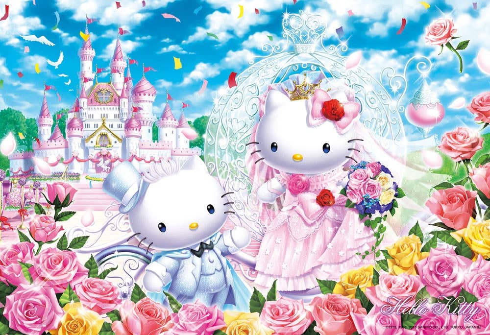 Hello Kitty Castle Wedding 88pcs 25.7 x 18.2cm | HLJ.com