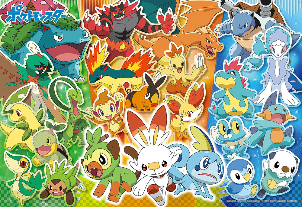 Jigsaw Puzzle: What Type Do You Want Your Starter Pokemon? 100pcs (38cm ...
