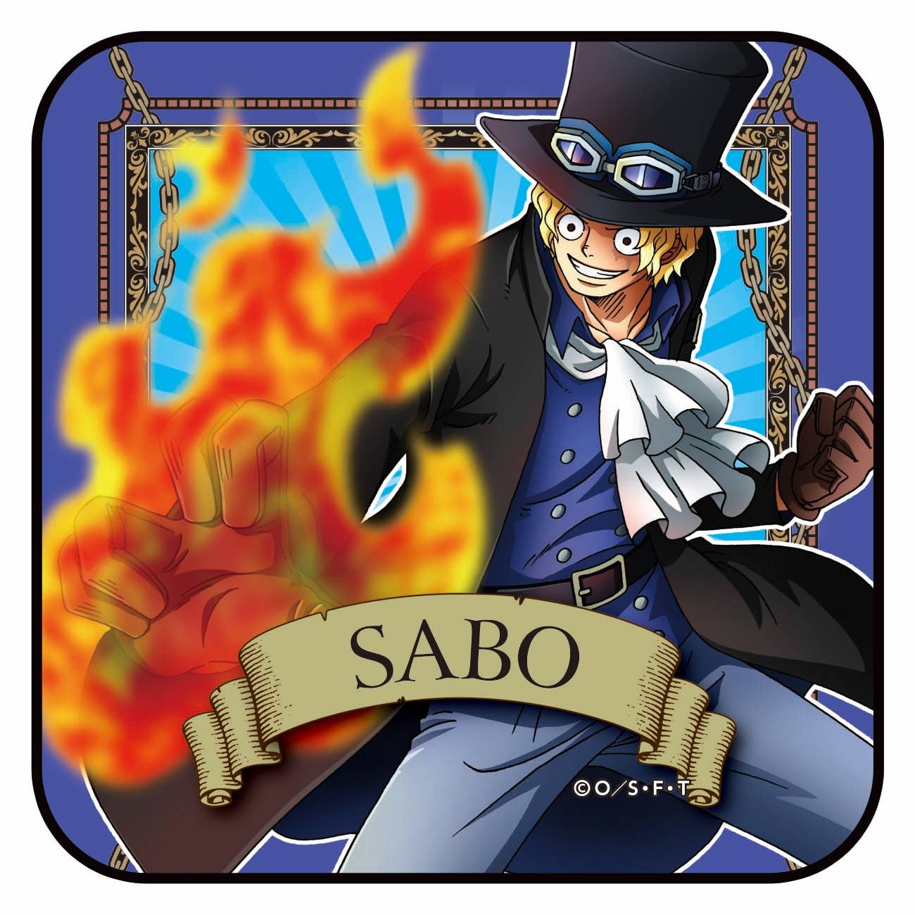 One Piece: Ultimate Crew Gauze Towel [Sabo] | HLJ.com