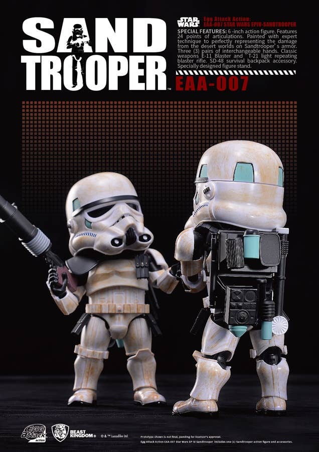 Egg Attack Action #004: Star Wars Episode IV: Sandtrooper Corporal ...