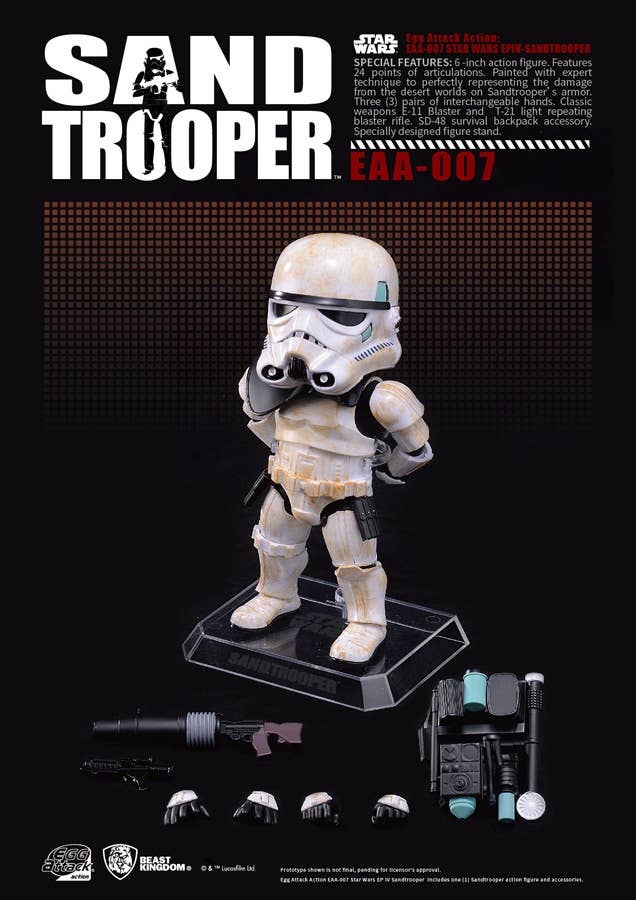 Egg Attack Action #004: Star Wars Episode IV: Sandtrooper Corporal ...
