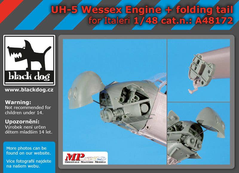 UH-5 Wessex engine + folding tail | HLJ.com