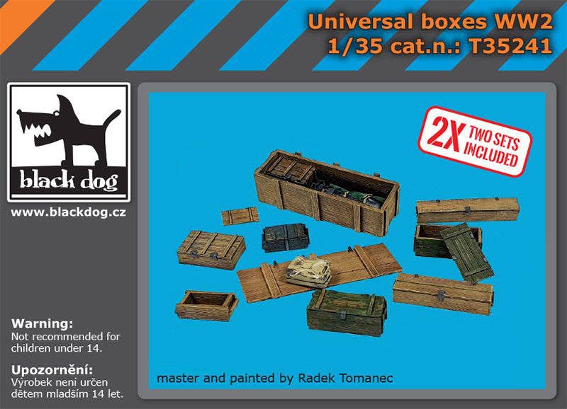 Universal boxes WWII accessories set A | HLJ.com