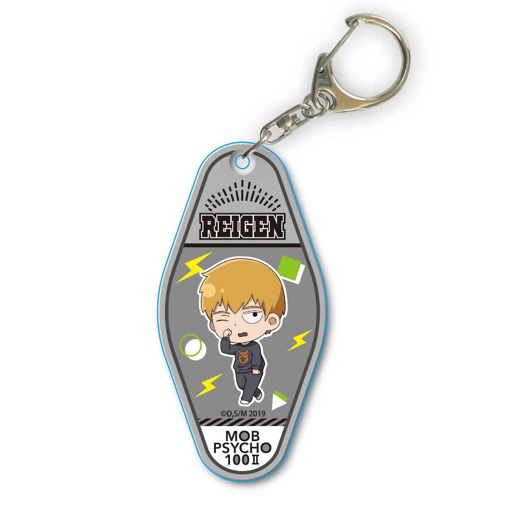 Mob Psycho 100 II: Tekutoko Motel Keychain: Arataka Reigen (Pajamas ...
