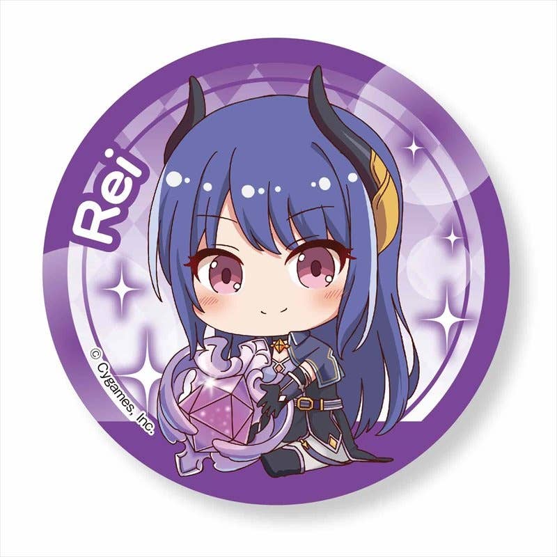 Princess Connect! Re:Dive: Gyugyutto Can Badge: Rei | HLJ.com