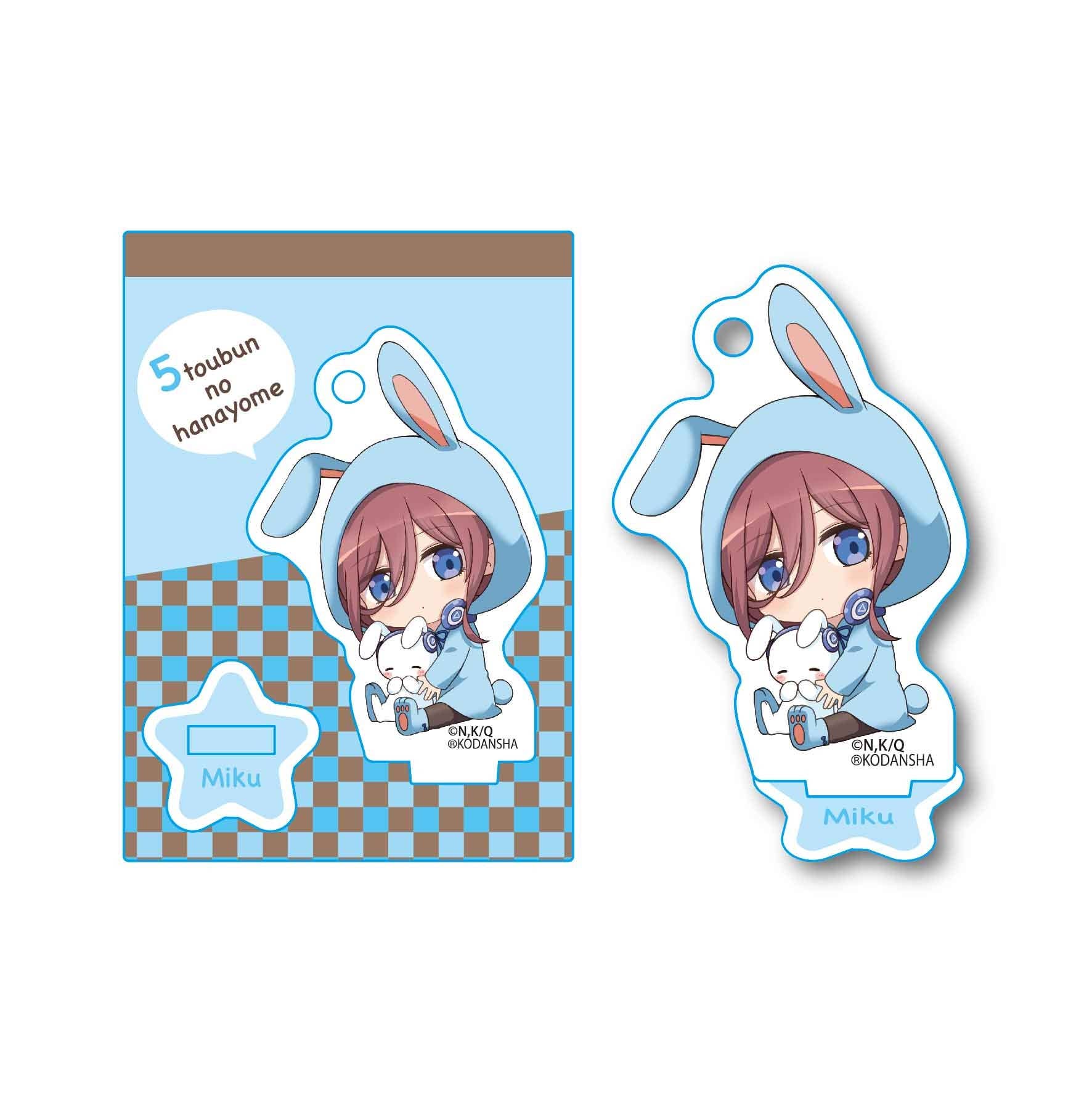 The Quintessential Quintuplets: Gyugyutto Tsukimi Usamimi Mini Stand ...