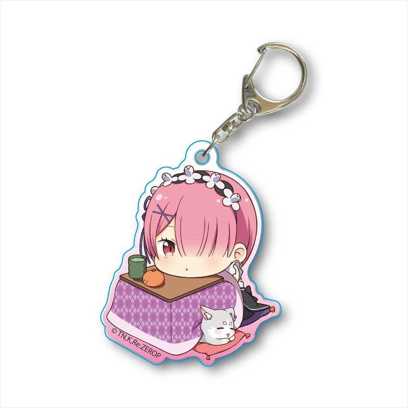 Re:ZERO -Starting Life in Another World-: Acrylic Keychain Kotatsu Ver ...