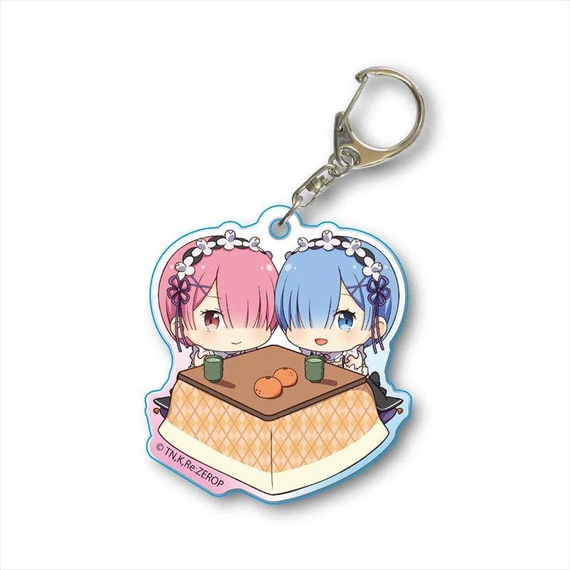 Re:ZERO -Starting Life in Another World-: Acrylic Keychain Kotatsu Ver ...