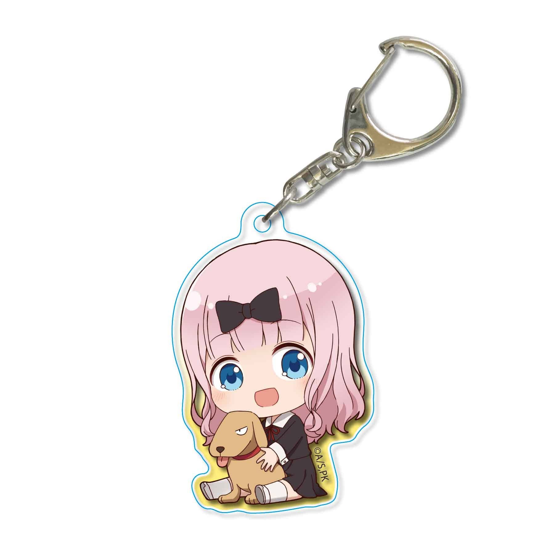Kaguya-sama: Love Is War: Gyugyutto Acrylic Keychain: Chika Fujiwara ...