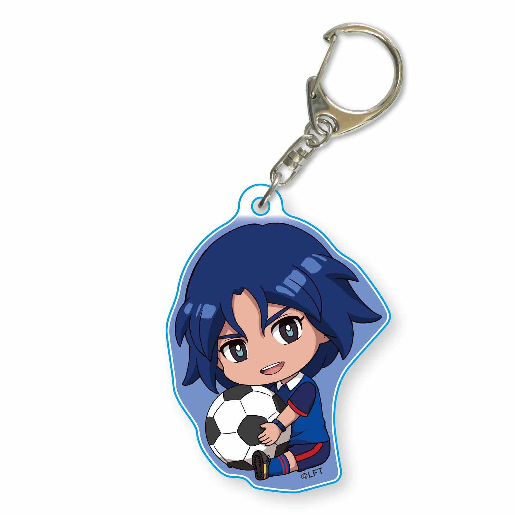 Gyugyutto Acrylic Keychain Inazuma Eleven: Hikaru Ichihoshi | HLJ.com