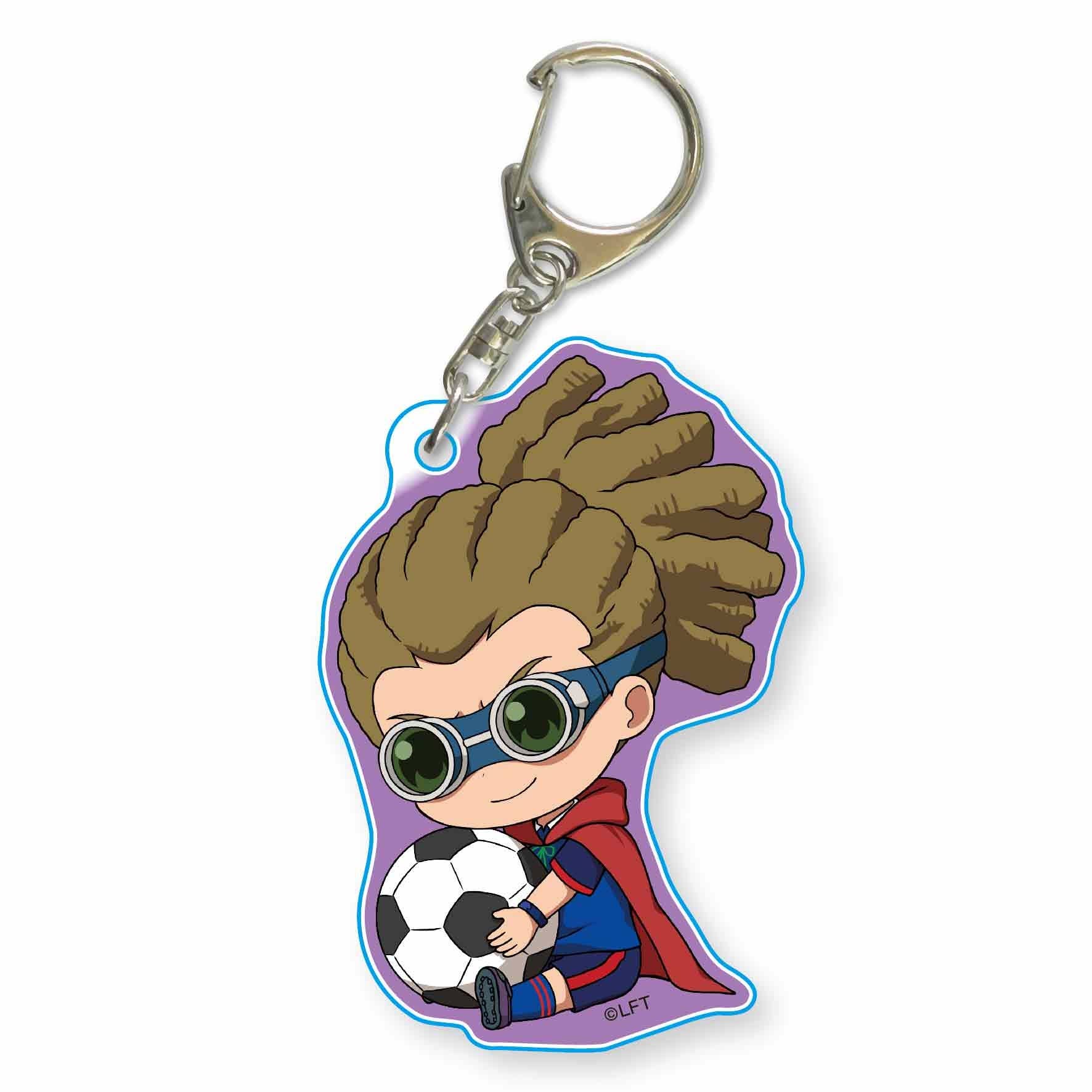 Gyugyutto Acrylic Keychain Inazuma Eleven: Yuuto Kidou | HLJ.com