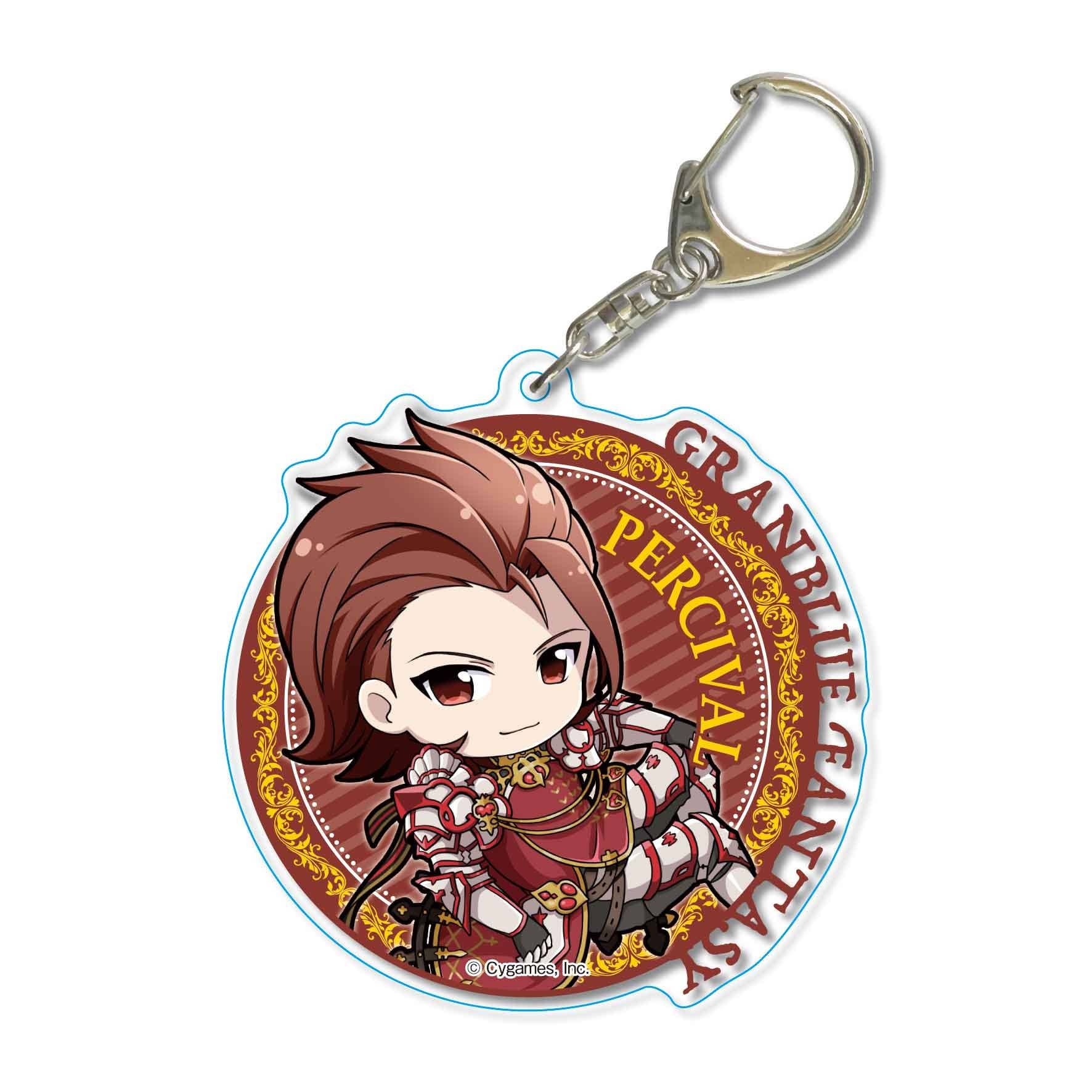 Pukasshu Choi Big Acrylic Keychain Granblue Fantasy: Percival | HLJ.com