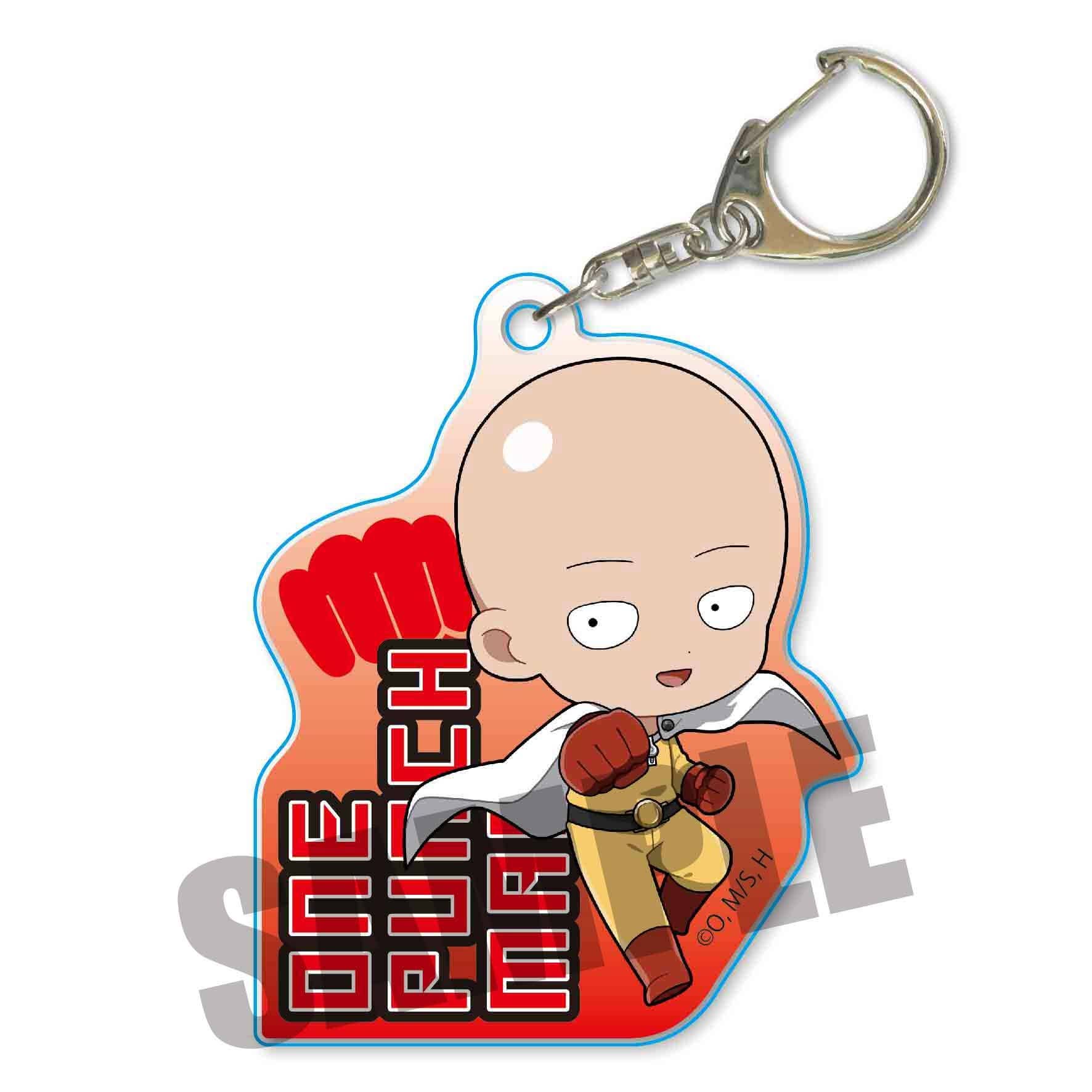 Action Series Acrylic Keychain One-Punch Man: Saitama A | HLJ.com