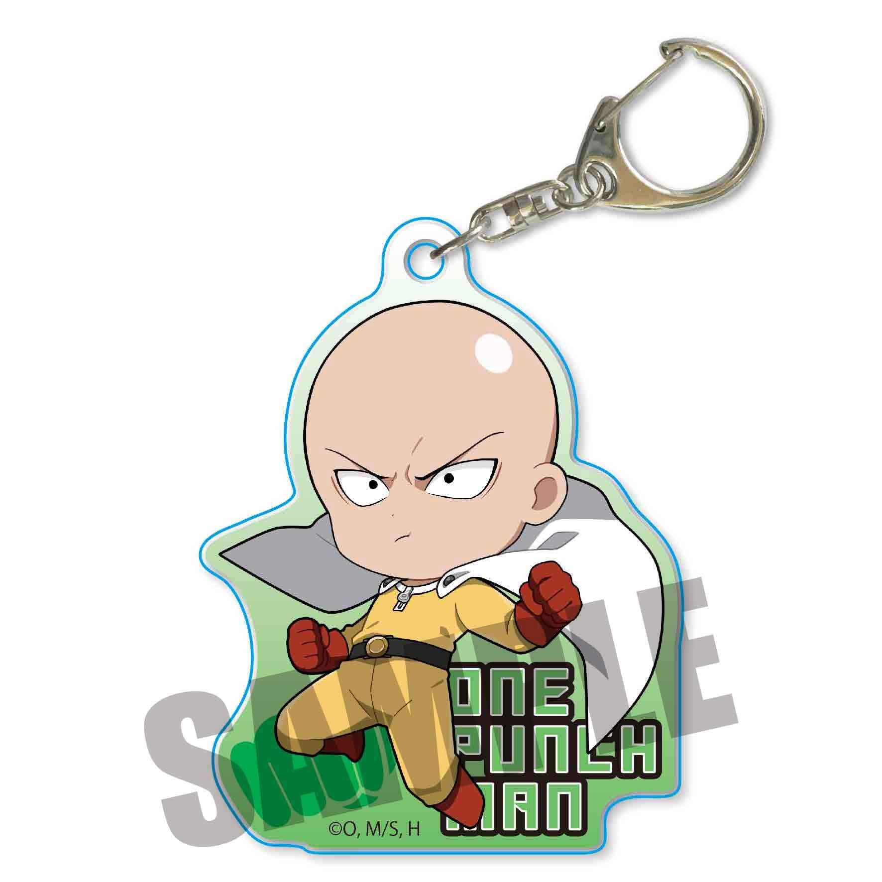 Action Series Acrylic Keychain One-Punch Man: Saitama B | HLJ.com