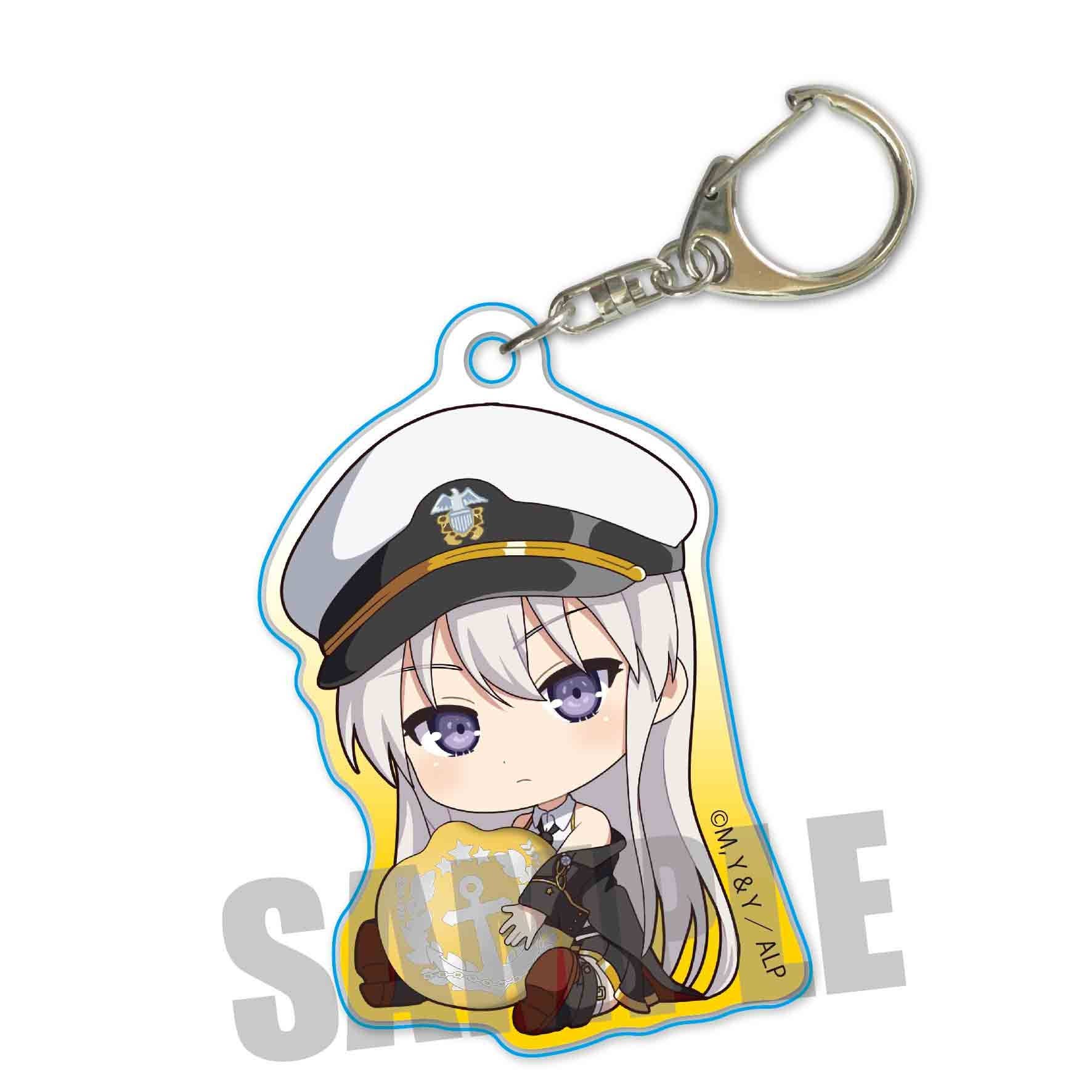 Gyugyutto Acrylic Keychain Azur Lane: Enterprise | HLJ.com