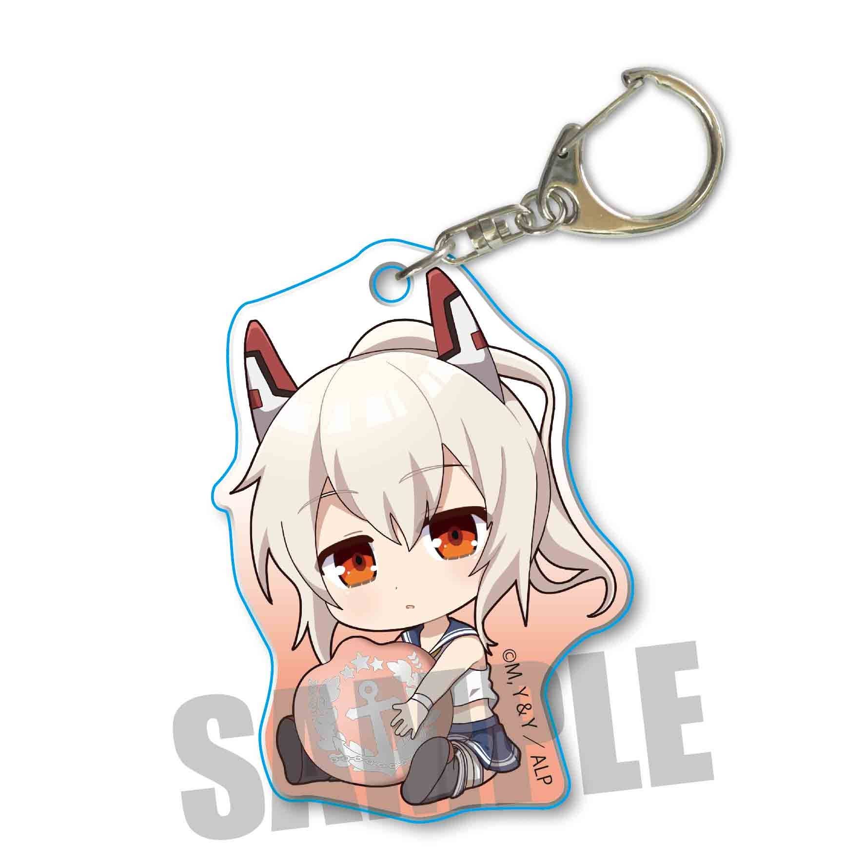 Gyugyutto Acrylic Keychain Azur Lane: Ayanami | HLJ.com