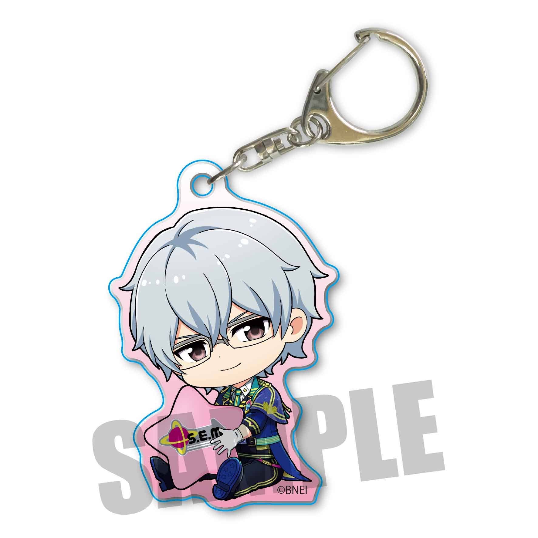 Gyugyutto Acrylic Keychain Part.4 The Idolmaster SideM: Michio Hazama ...