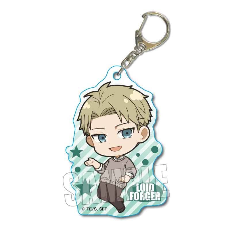 Spy x Family: Pukasshu Acrylic Keychain / Loid Forger (Plain Clothes ...