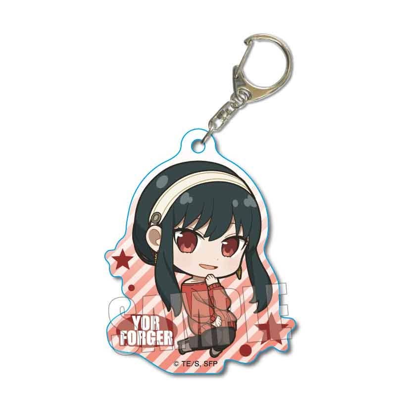Spy x Family: Pukasshu Acrylic Keychain / Yor Forger (Plain Clothes ver ...